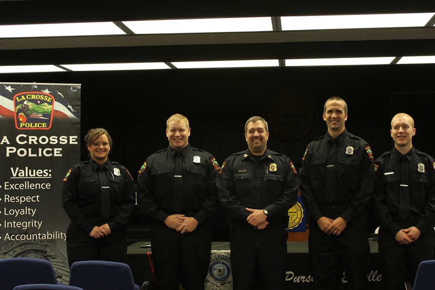 | New Hires and a PromotionLa Crosse PD Newsroom