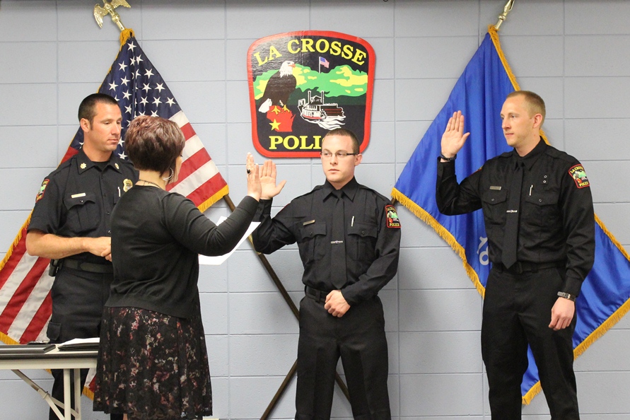 | Welcome: Two New OfficersLa Crosse PD Newsroom